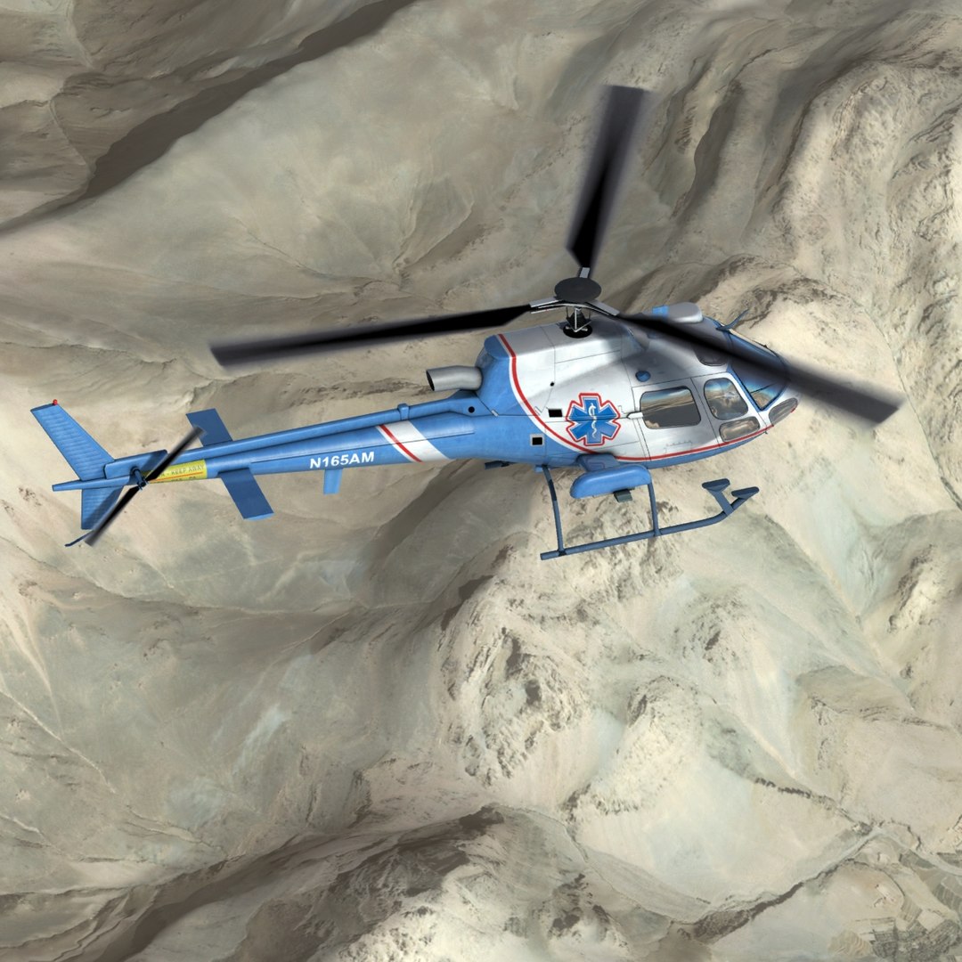 Lwo As350 Ecureuil Air Ambulance