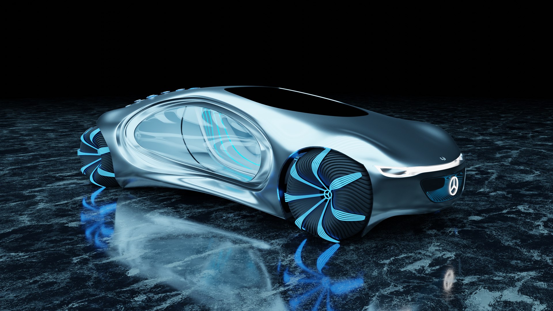 Mercedes AVTR Concept 3D model - TurboSquid 1972166