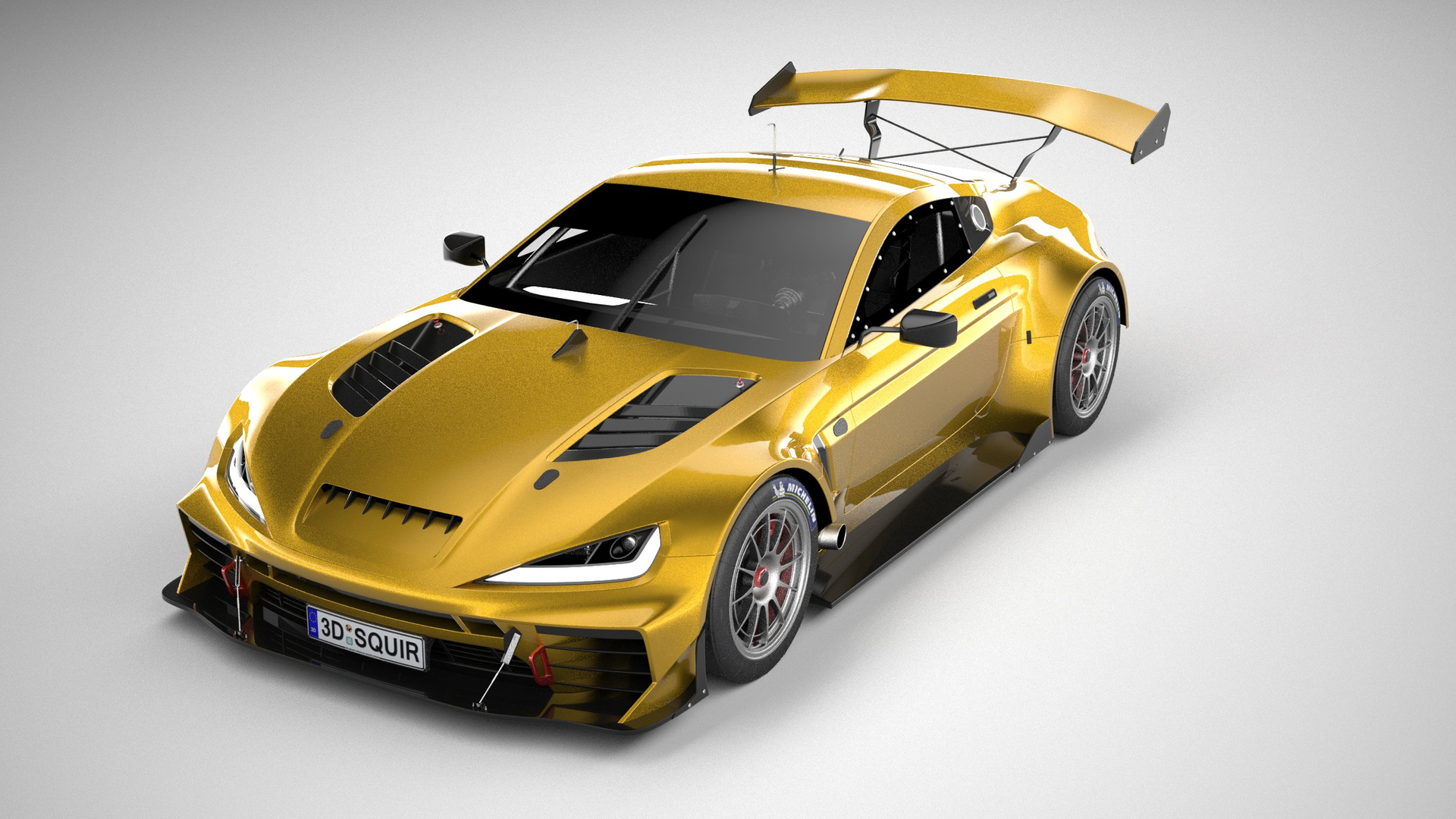 Generic Race Car GT3 2022 Model - TurboSquid 1836570