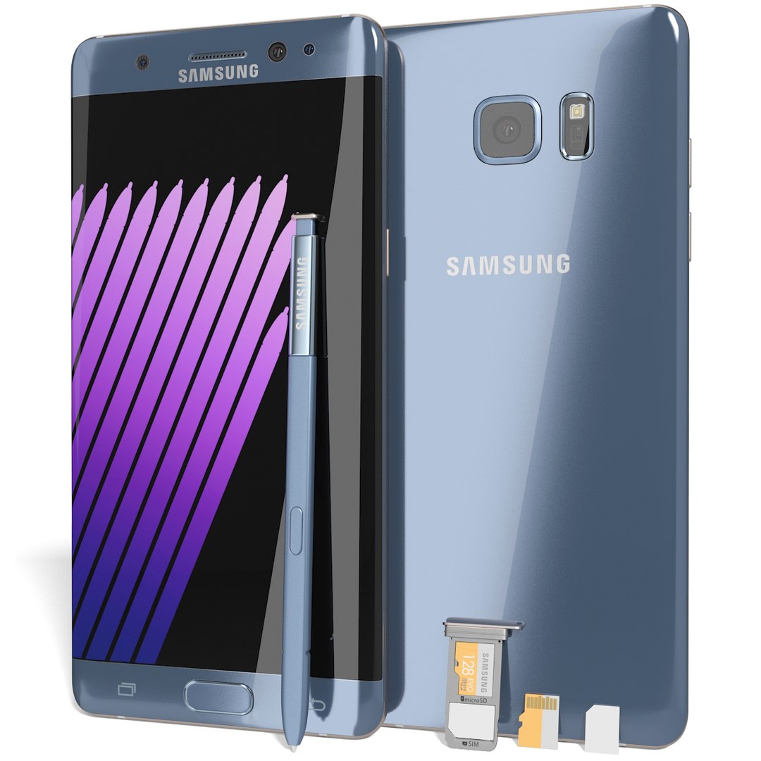 3d Realistic Samsung Galaxy Note