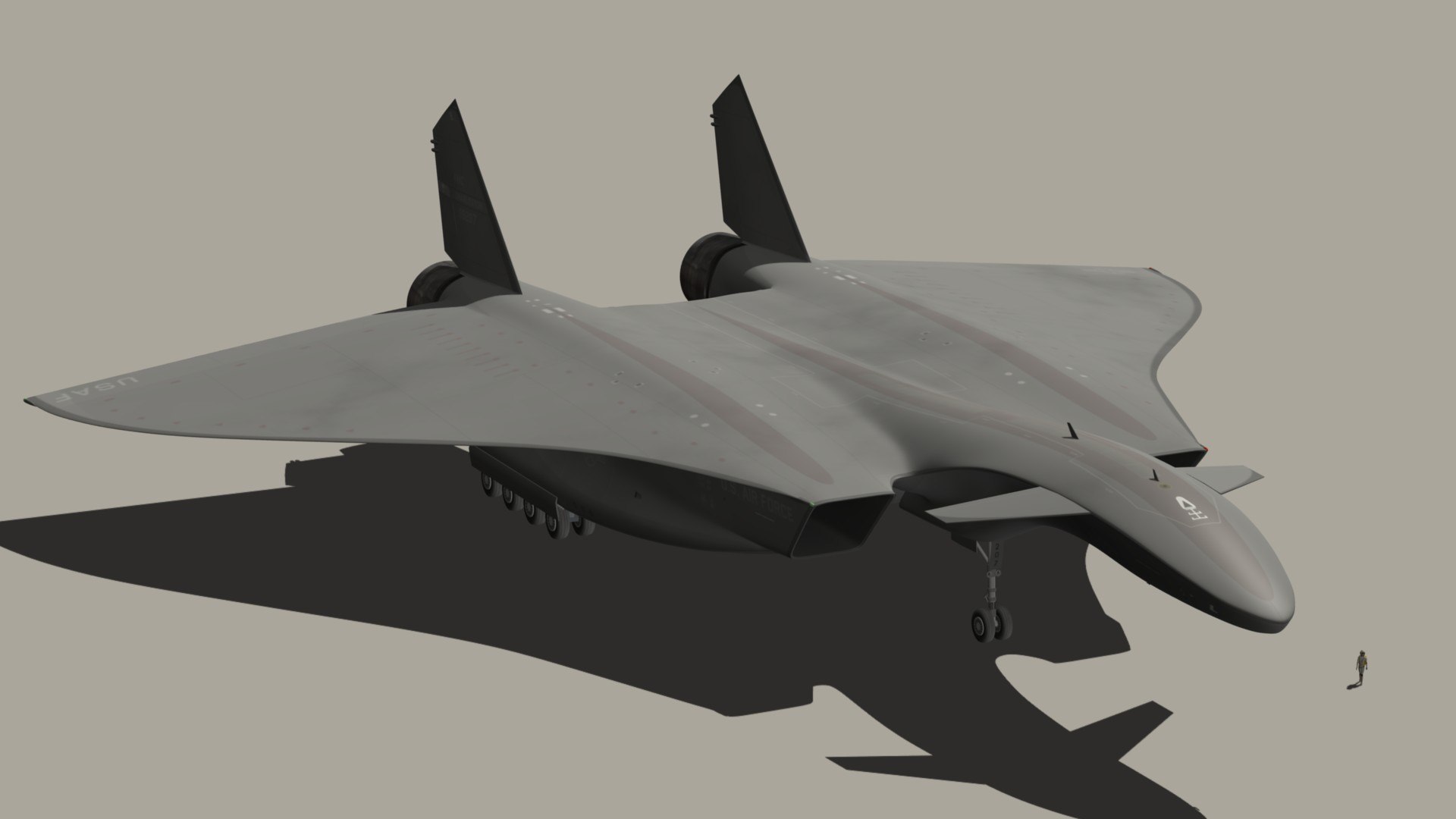 3D Supersonic Autonomous Cargo - TurboSquid 1986319