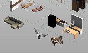 Revit Furniture 3D - TurboSquid 1536911