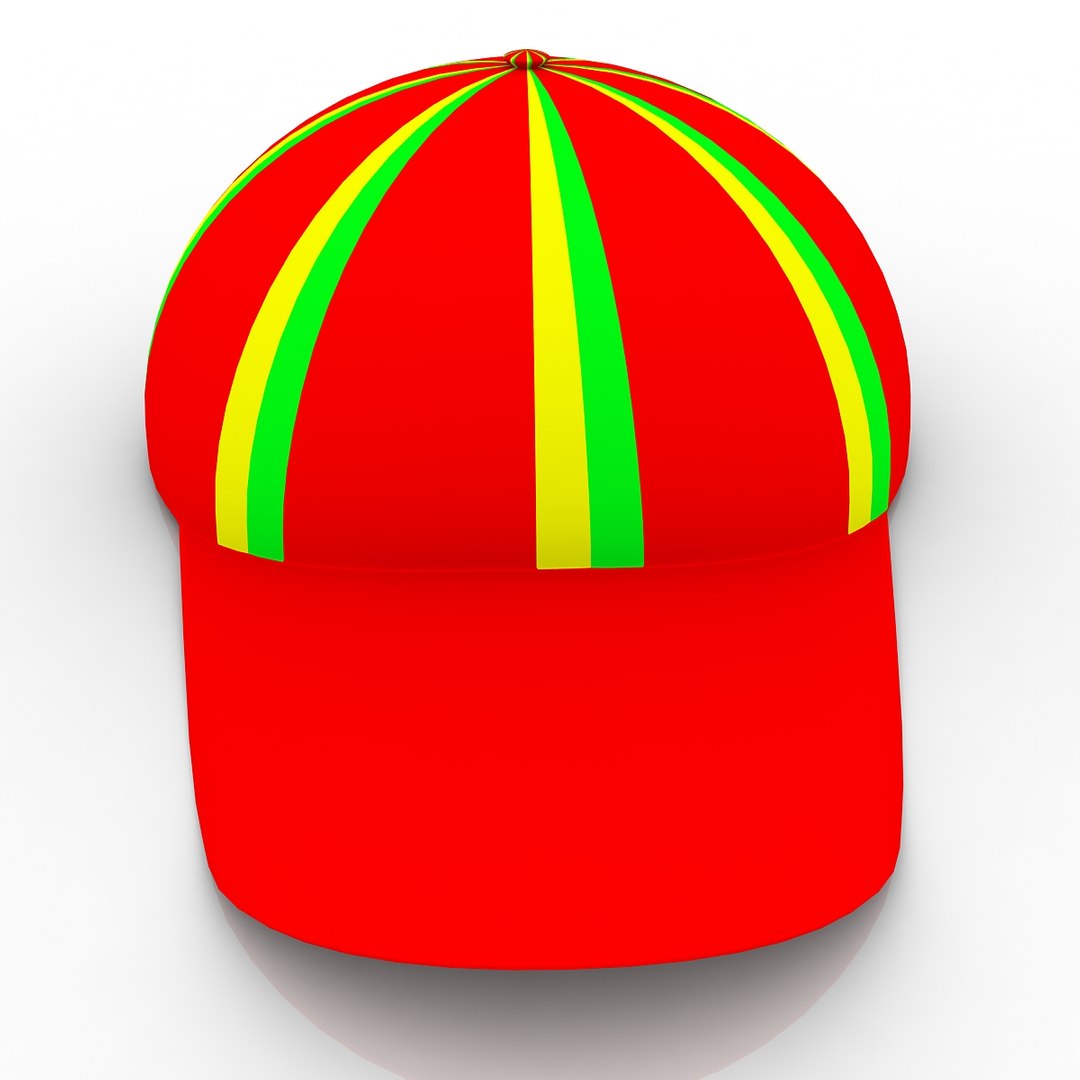 cap hat 3d model