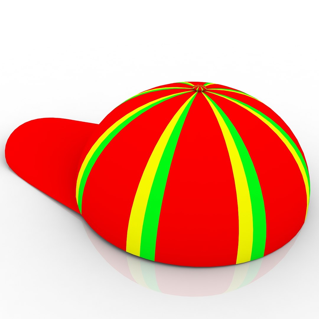 cap hat 3d model