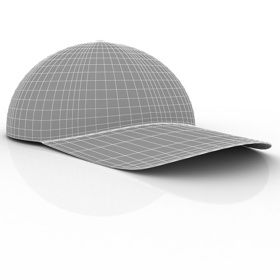 cap hat 3d model