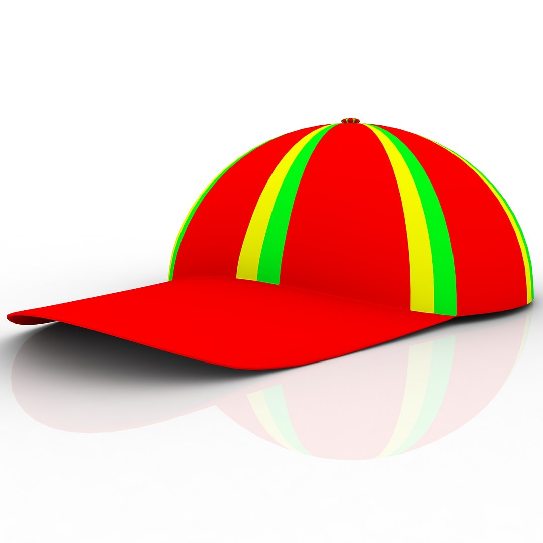 cap hat 3d model