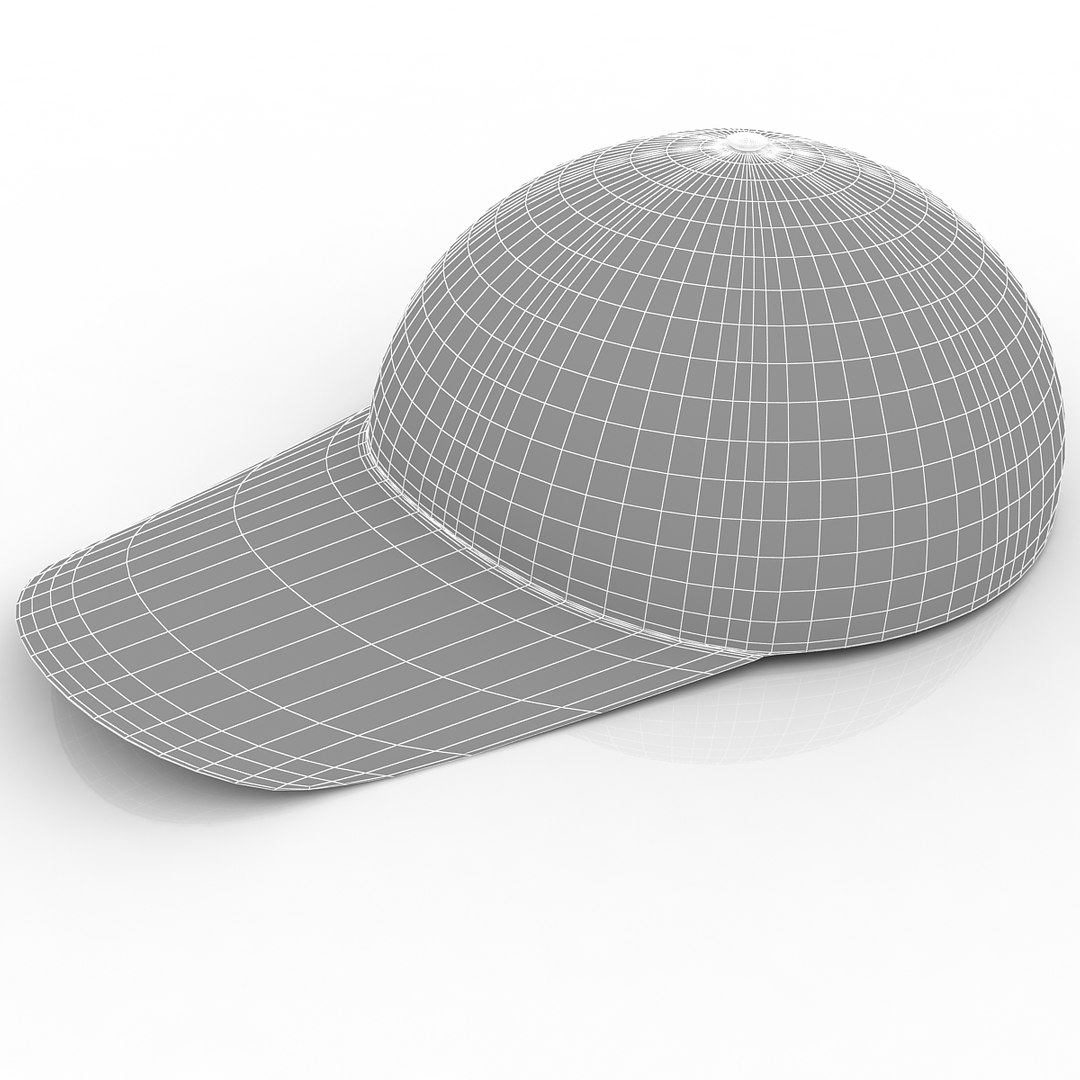 cap hat 3d model