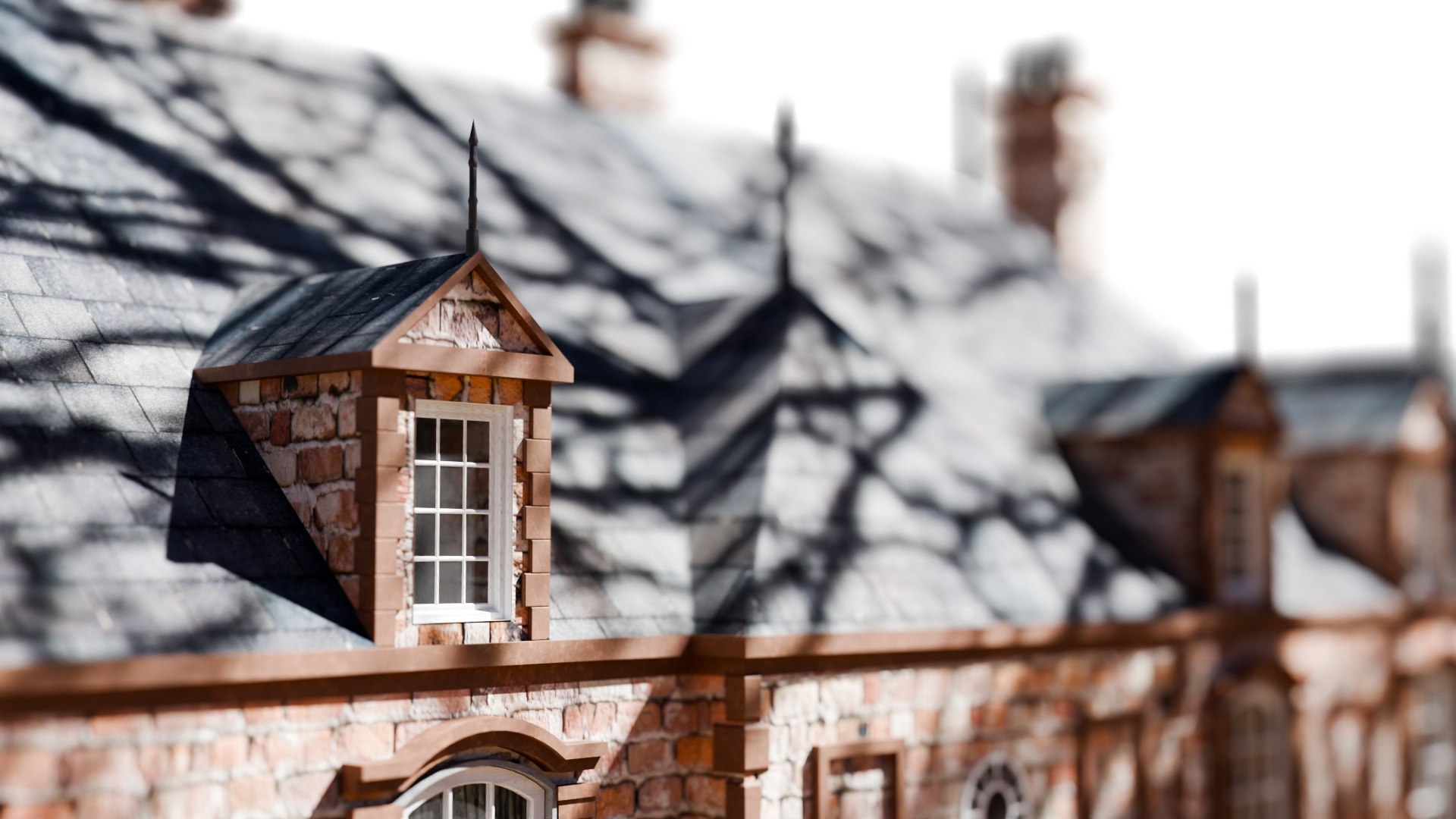 3D Chateau Le Corvier - 3D Model Of A French Mansion - TurboSquid 2186407