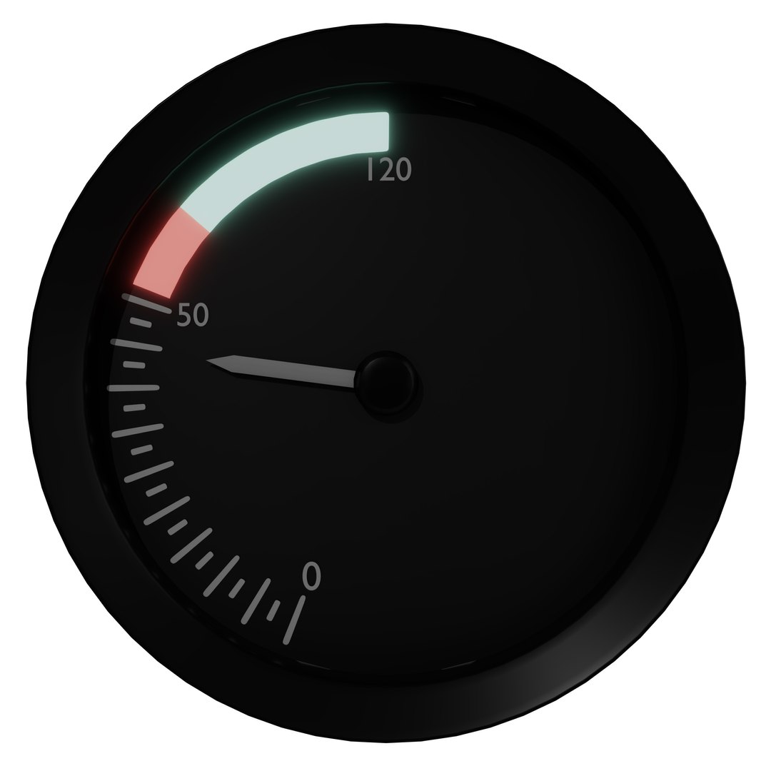 Tachometer 3D Model - TurboSquid 1521543