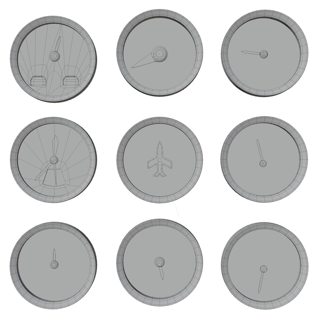 Tachometer 3D Model - TurboSquid 1521543