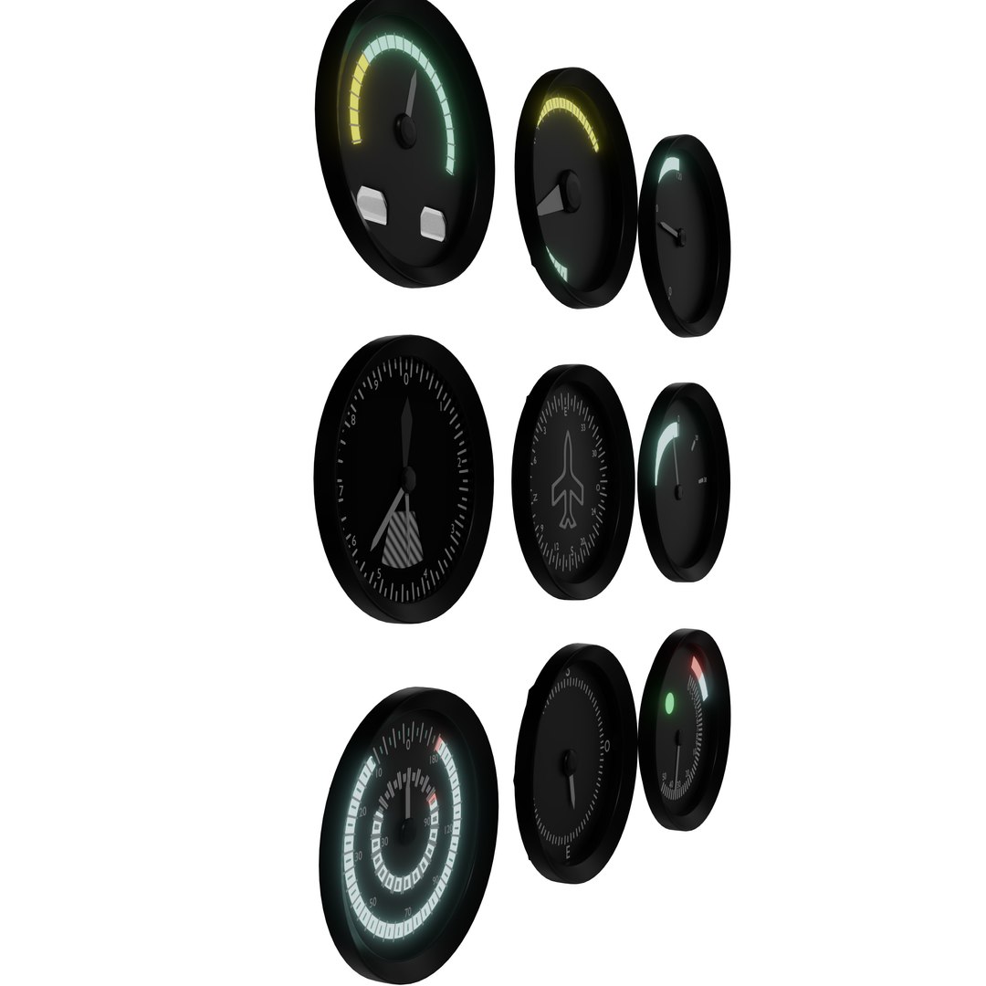 Tachometer 3D Model - TurboSquid 1521543