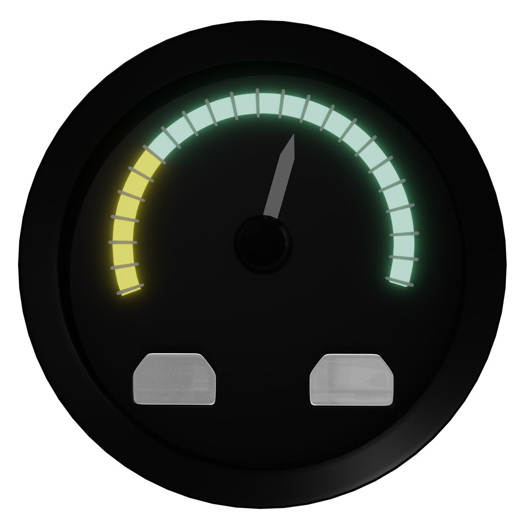 Tachometer 3D Model - TurboSquid 1521543