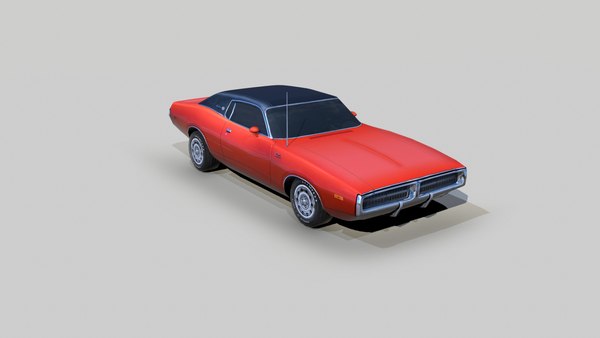Dodge Charger 1972 3D model - TurboSquid 1725904