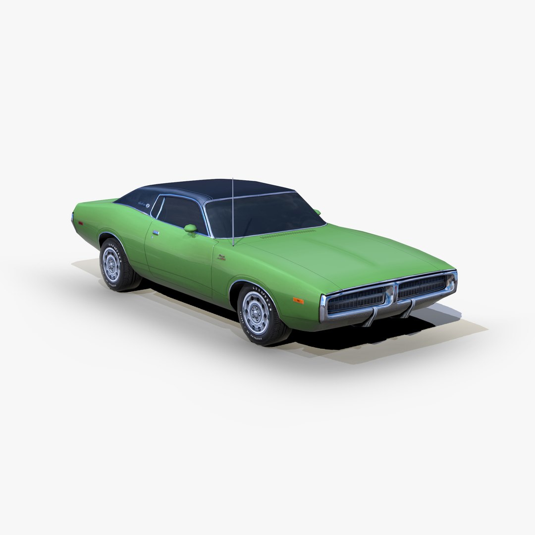 Dodge Charger 1972 3D Model - TurboSquid 1725904