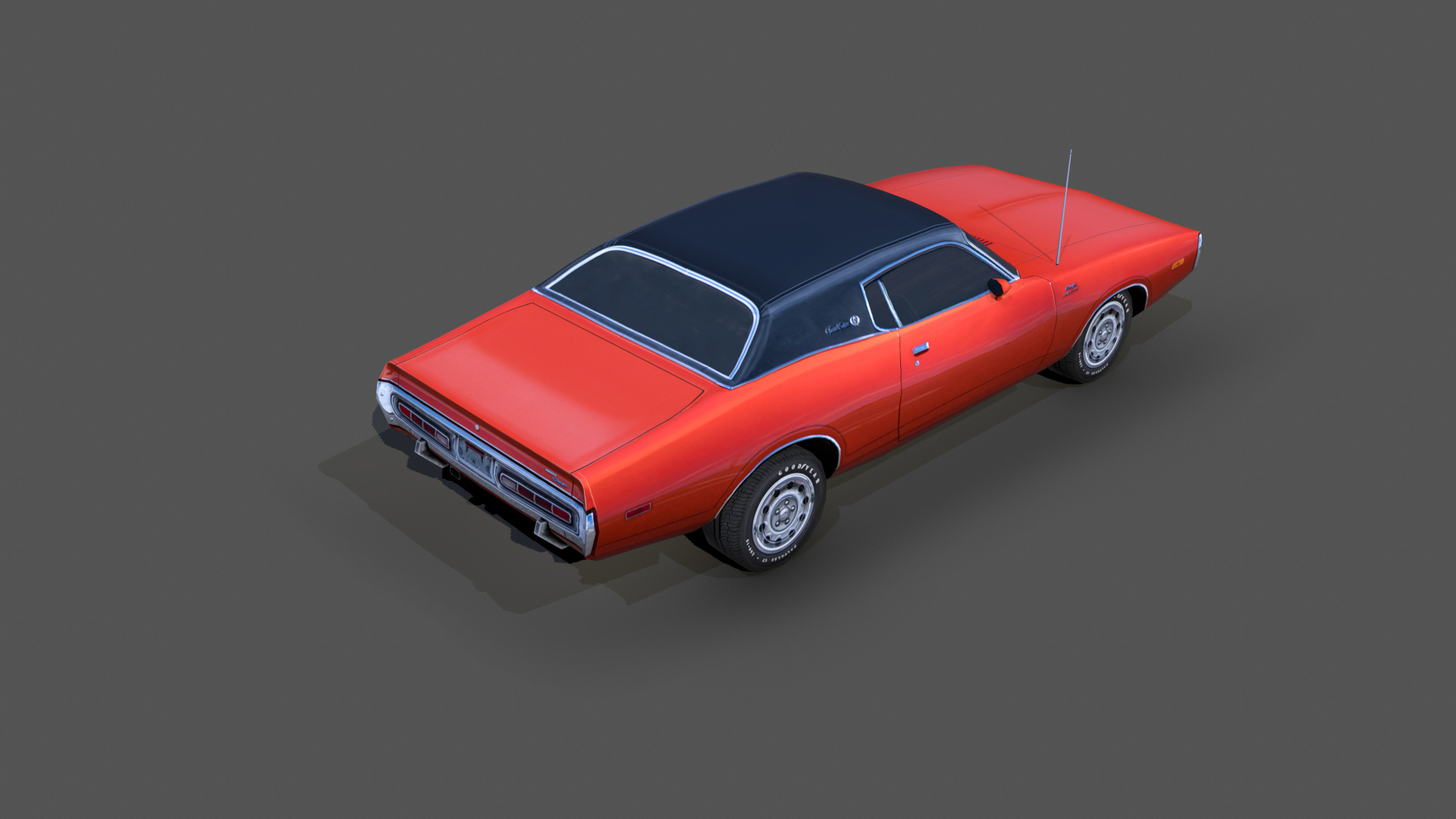 Dodge Charger 1972 3D model - TurboSquid 1725904