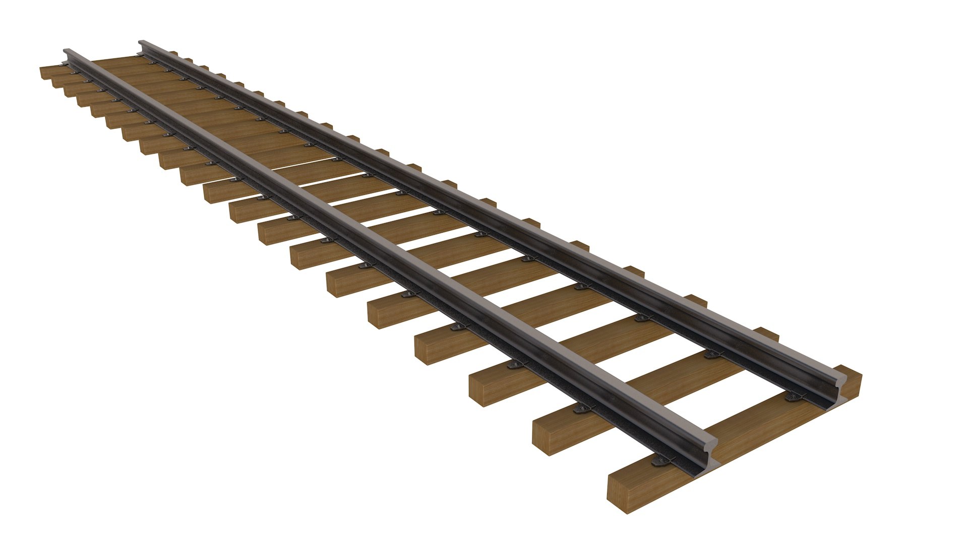3D Railway Tracks - TurboSquid 1811271
