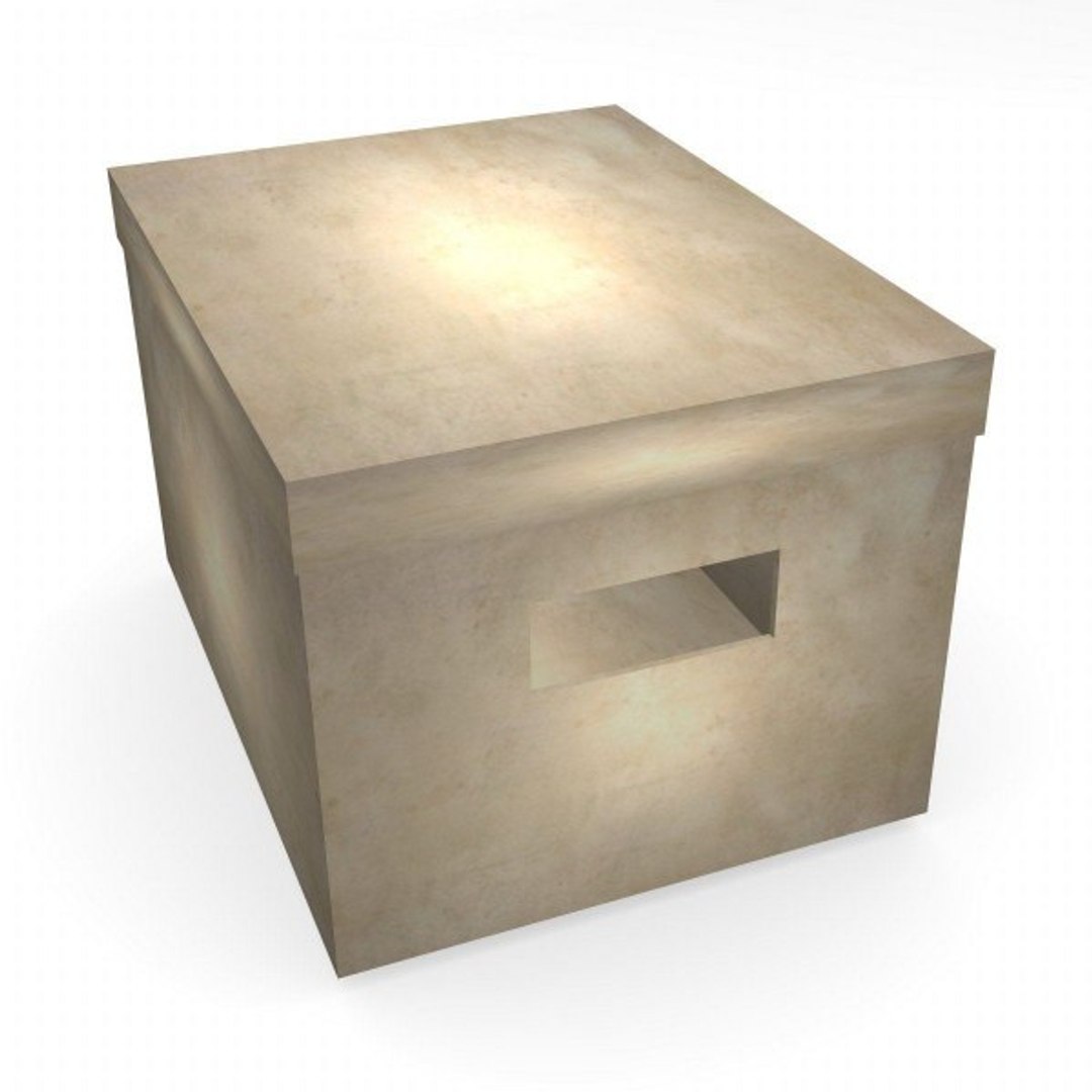 3d model box
