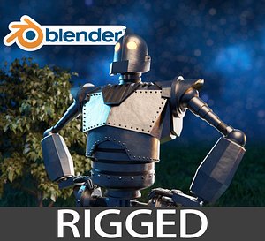 The Iron Giant Blender Models for Download | TurboSquid