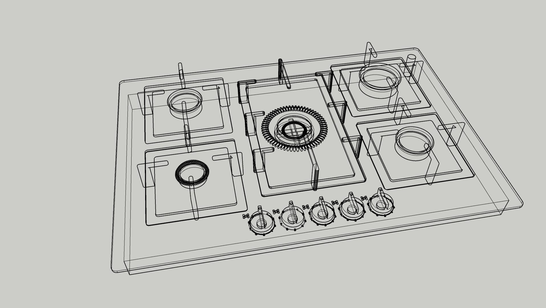 3D HOB Siemens EP7a6qb90 - TurboSquid 1960773