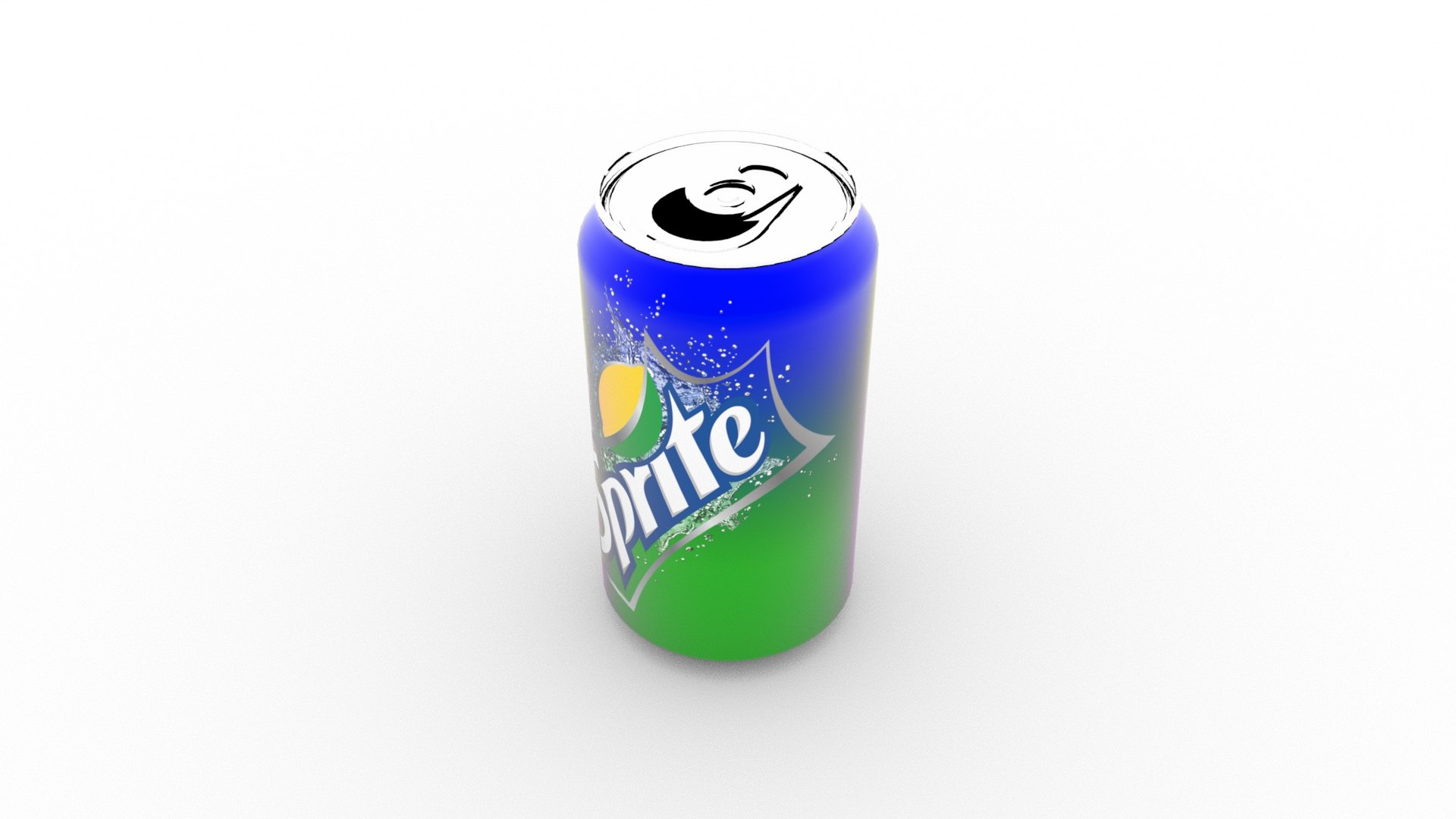 Sprite Can 3D Model - TurboSquid 1998399