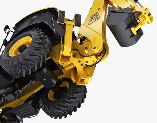 backhoe loader 3cx 3d max