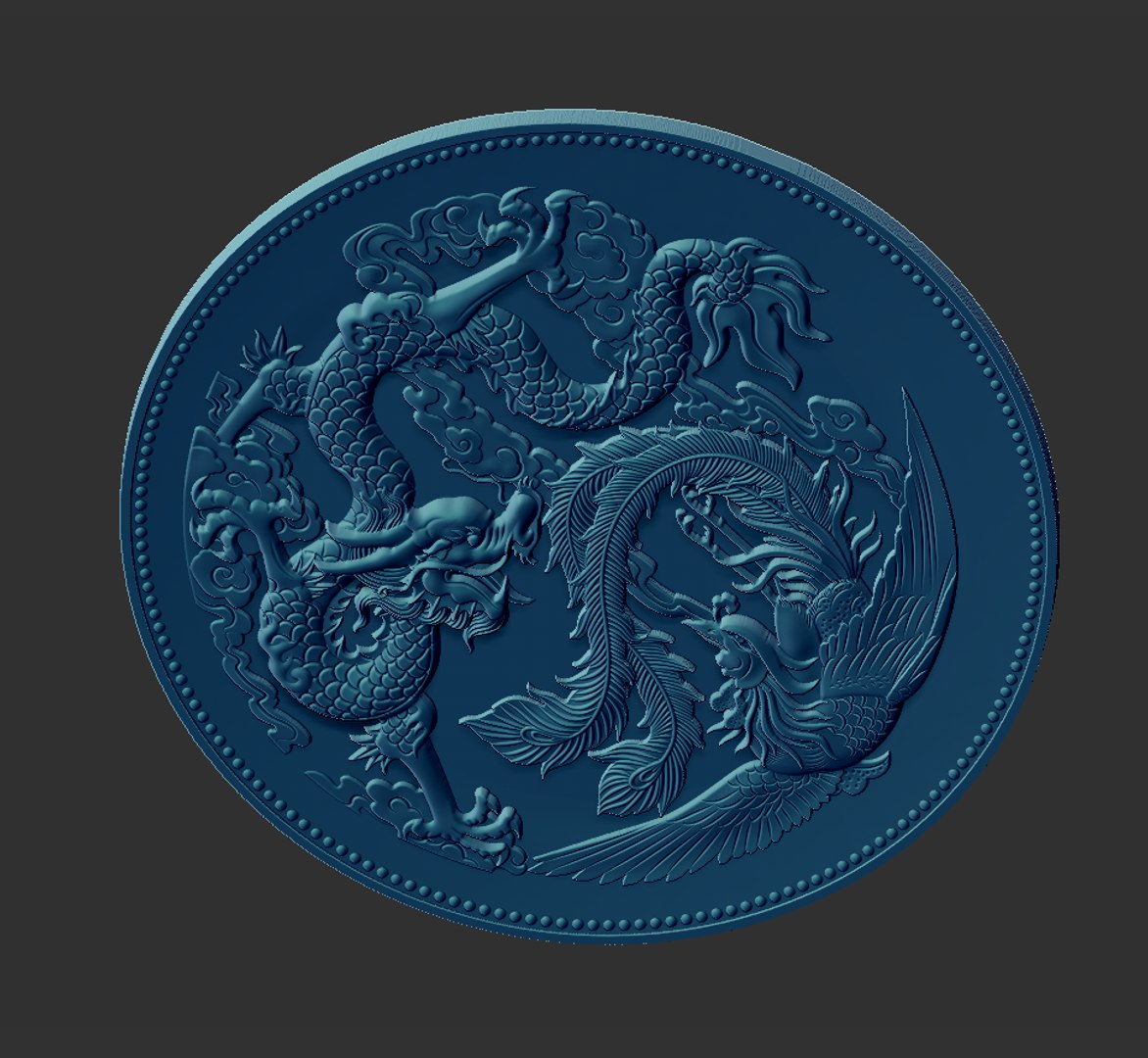 3D Model Dragon Phoenix - TurboSquid 1610959