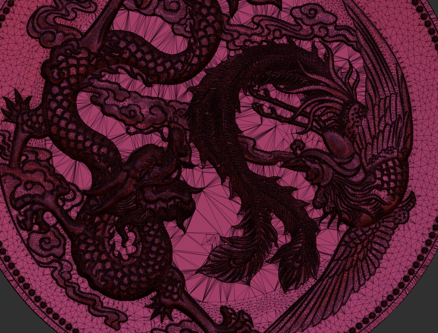 3D Model Dragon Phoenix - TurboSquid 1610959