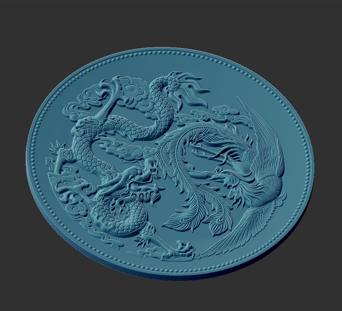 3D Model Dragon Phoenix - TurboSquid 1610959