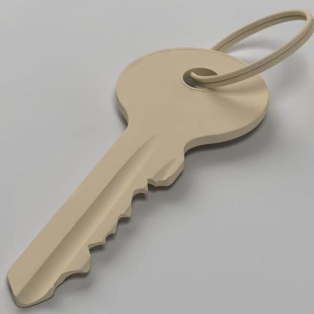 3d Model Key 01
