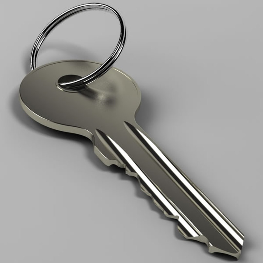 3d Model Key 01