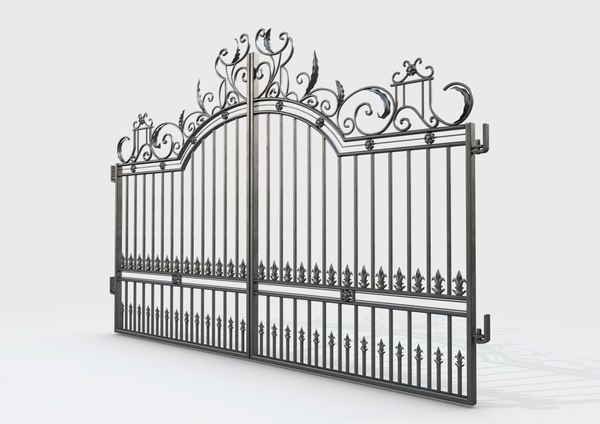 3D ornate decorative gate 4 - TurboSquid 1753754