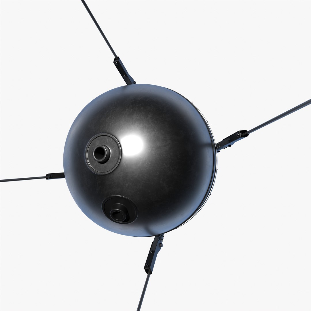 Sputnik 1 Satellite 3D Model - TurboSquid 2278271