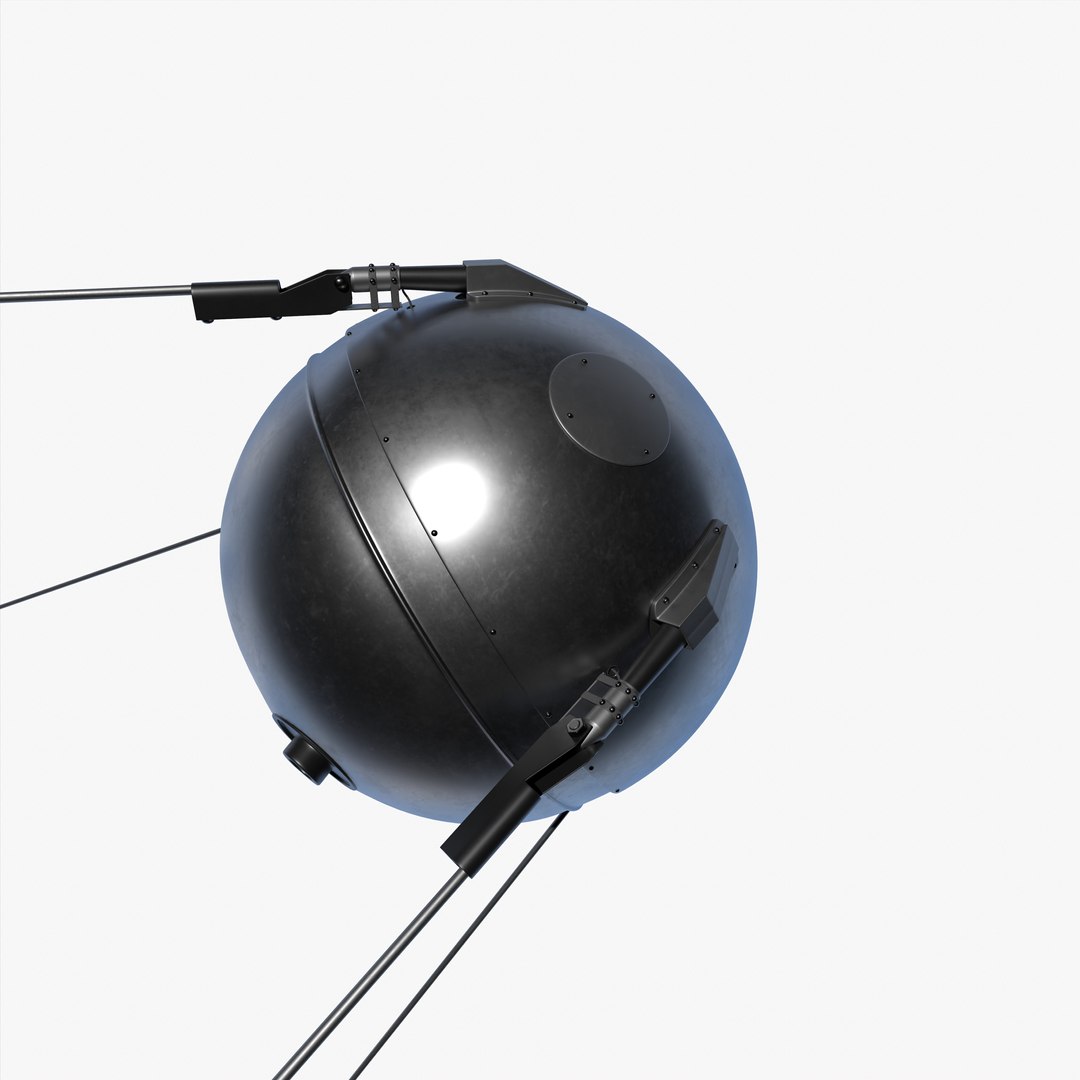 Sputnik 1 Satellite 3D Model - TurboSquid 2278271