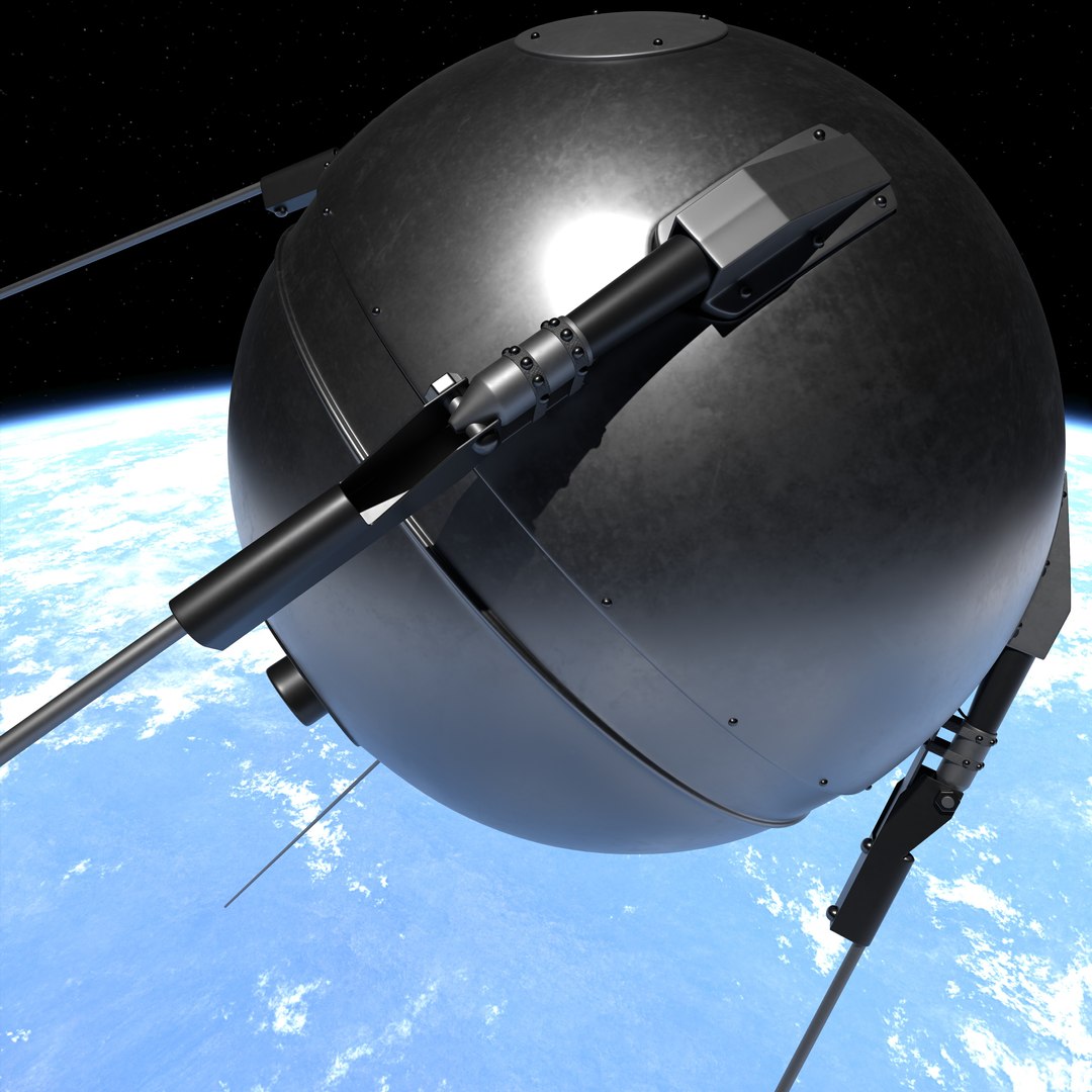 Sputnik 1 Satellite 3D Model - TurboSquid 2278271