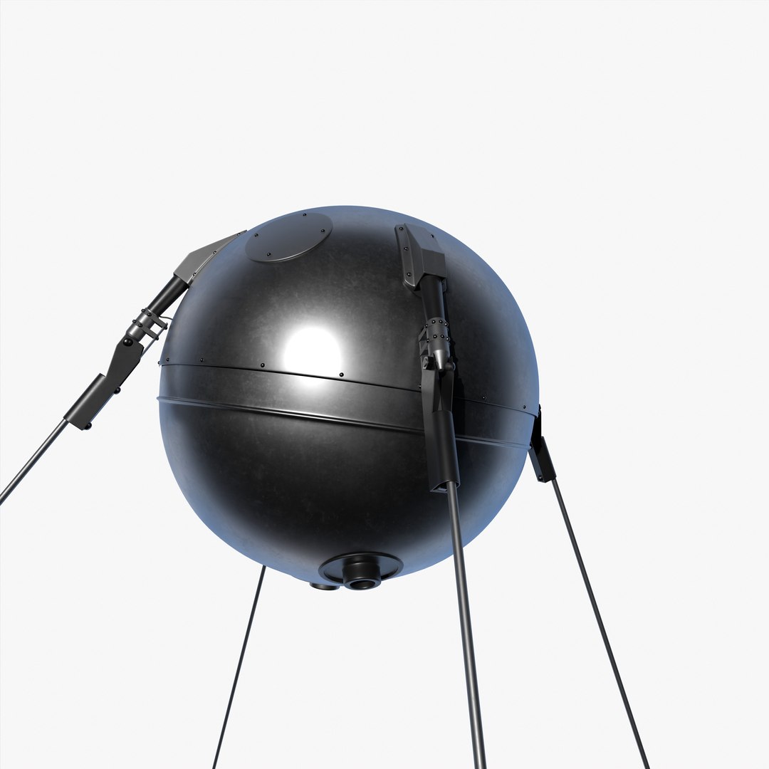 Sputnik 1 Satellite 3D Model - TurboSquid 2278271