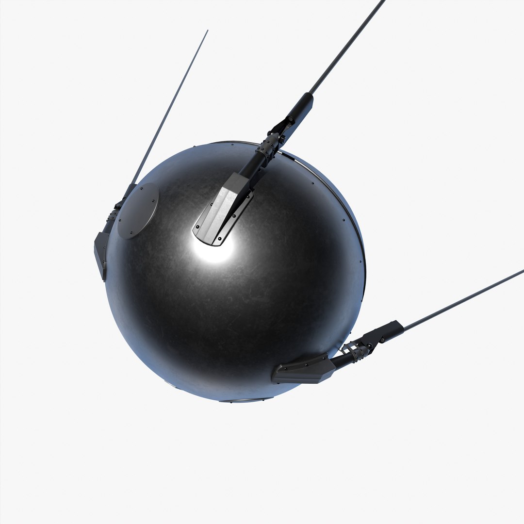 Sputnik 1 Satellite 3D Model - TurboSquid 2278271