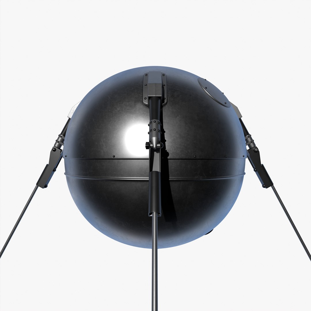 Sputnik 1 Satellite 3D Model - TurboSquid 2278271