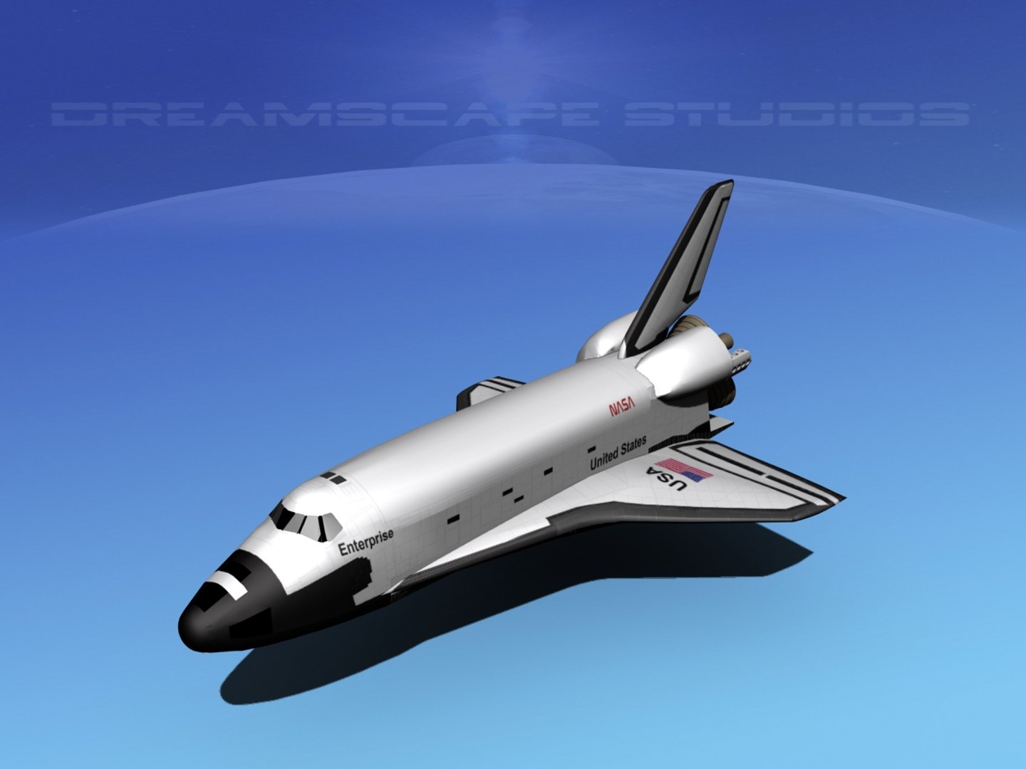 Space Shuttle 3d Dwg