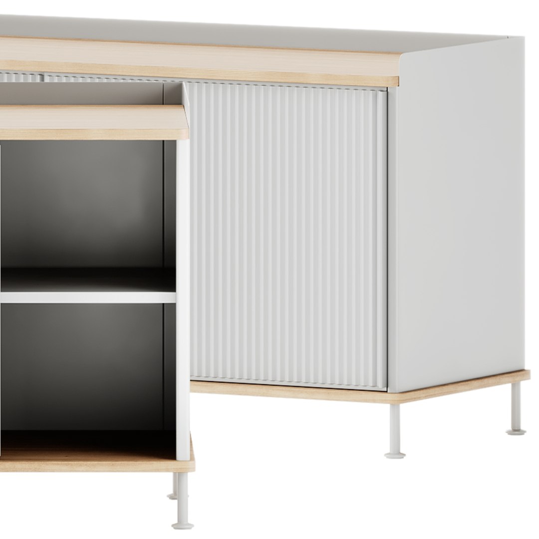 3D model Enfold Sideboard Scandinavian Storage by Muuto - TurboSquid ...