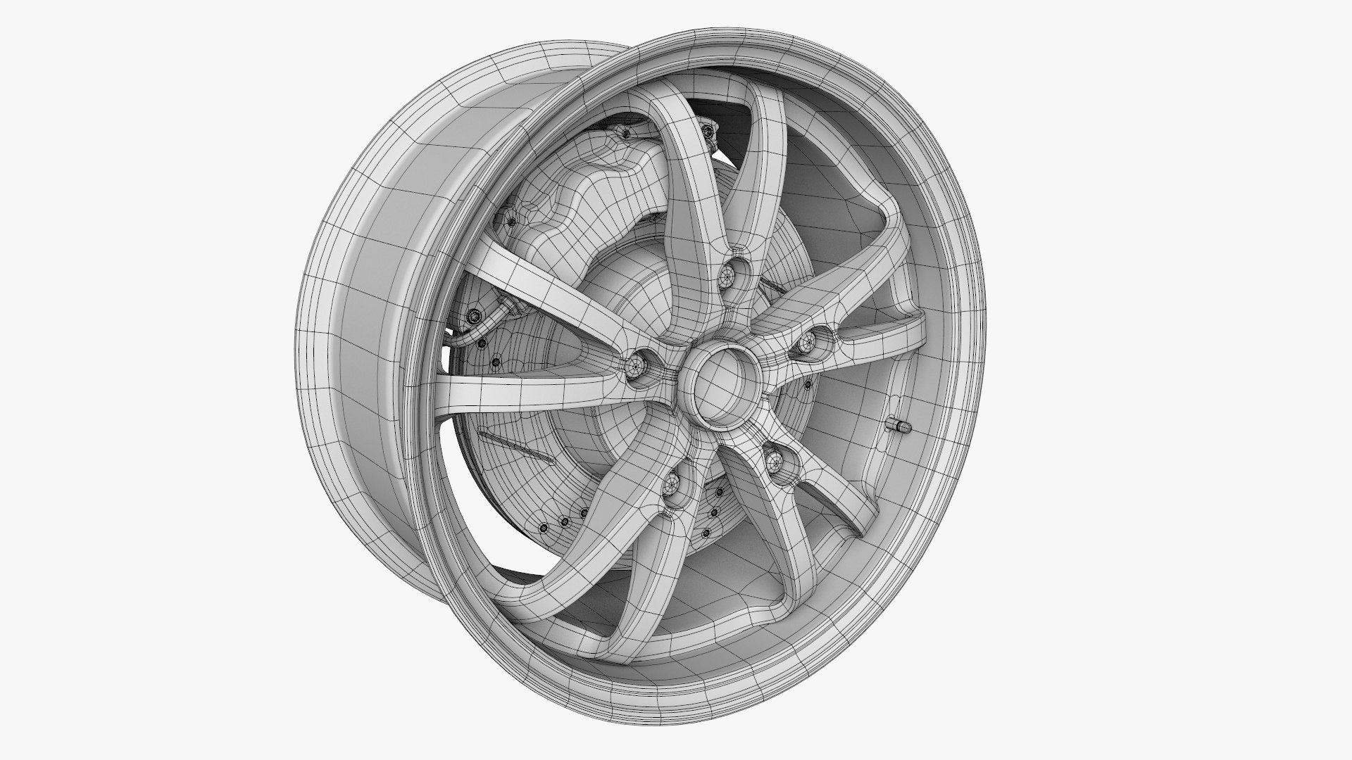 3D model alloy wheel - TurboSquid 1563097