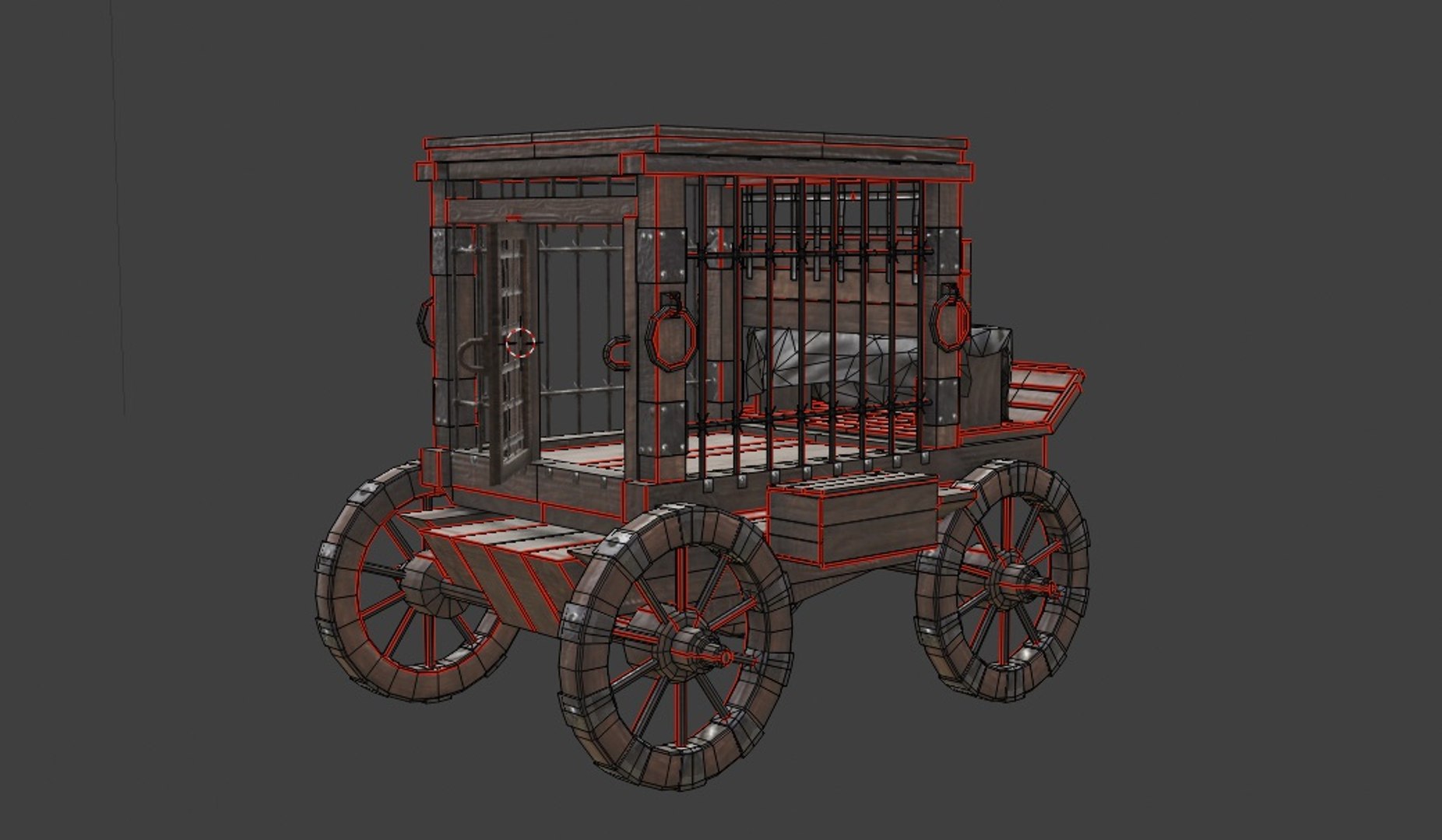 3D Medieval Caravan Ancient Transport - TurboSquid 1439601