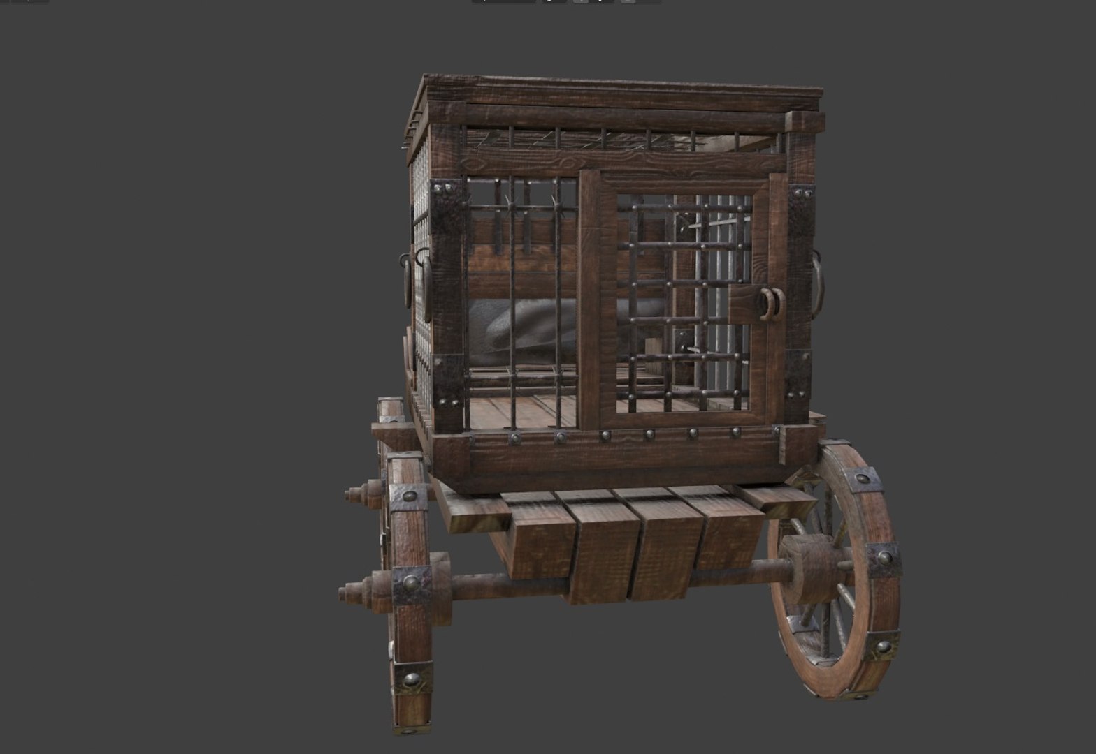 3D Medieval Caravan Ancient Transport - TurboSquid 1439601