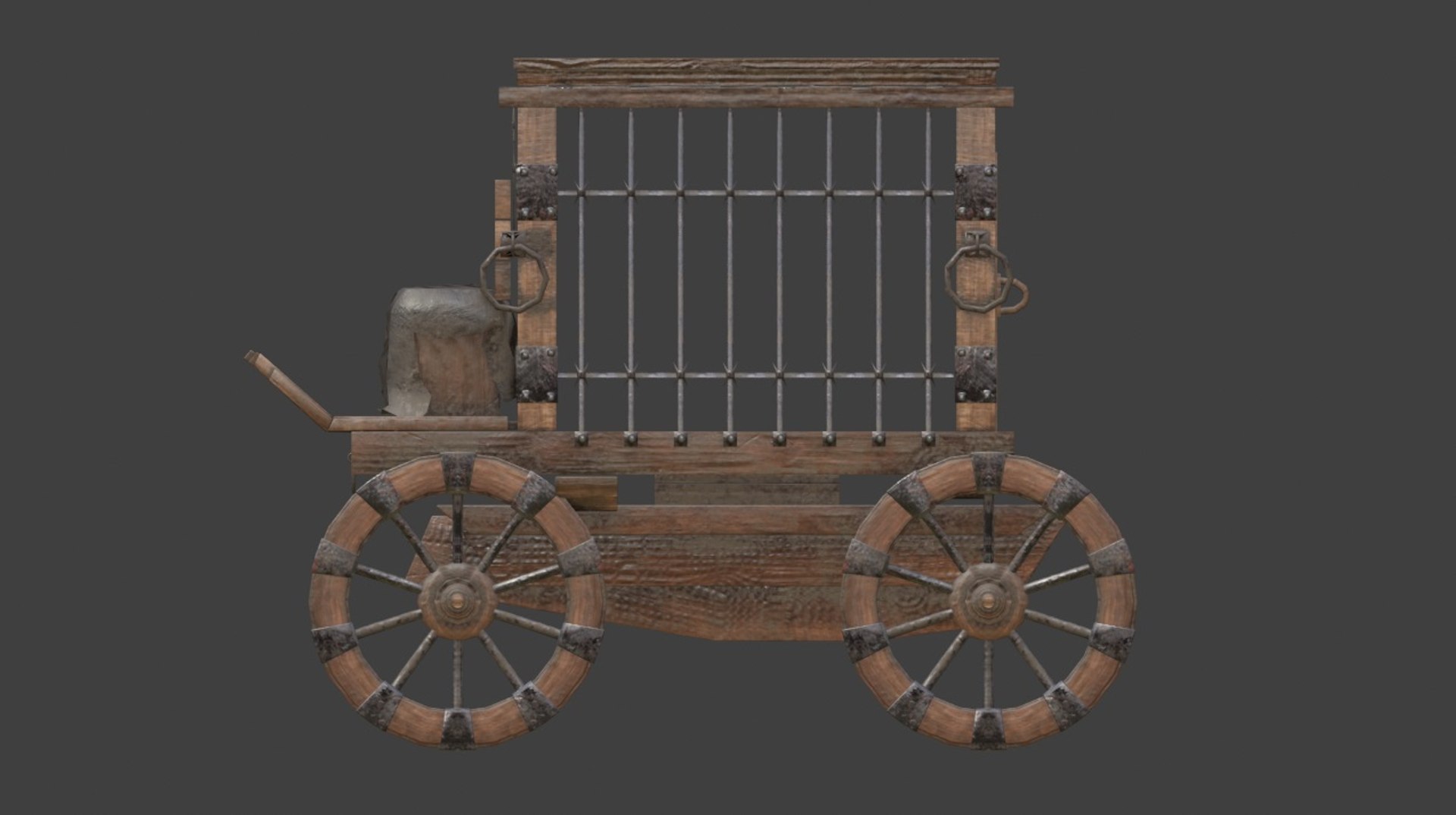 3D Medieval Caravan Ancient Transport - TurboSquid 1439601