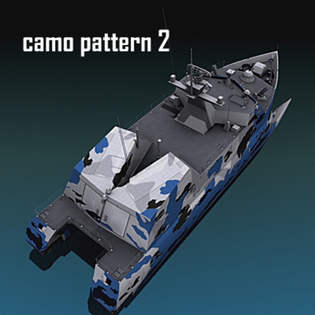 type navy missile fast 3d model