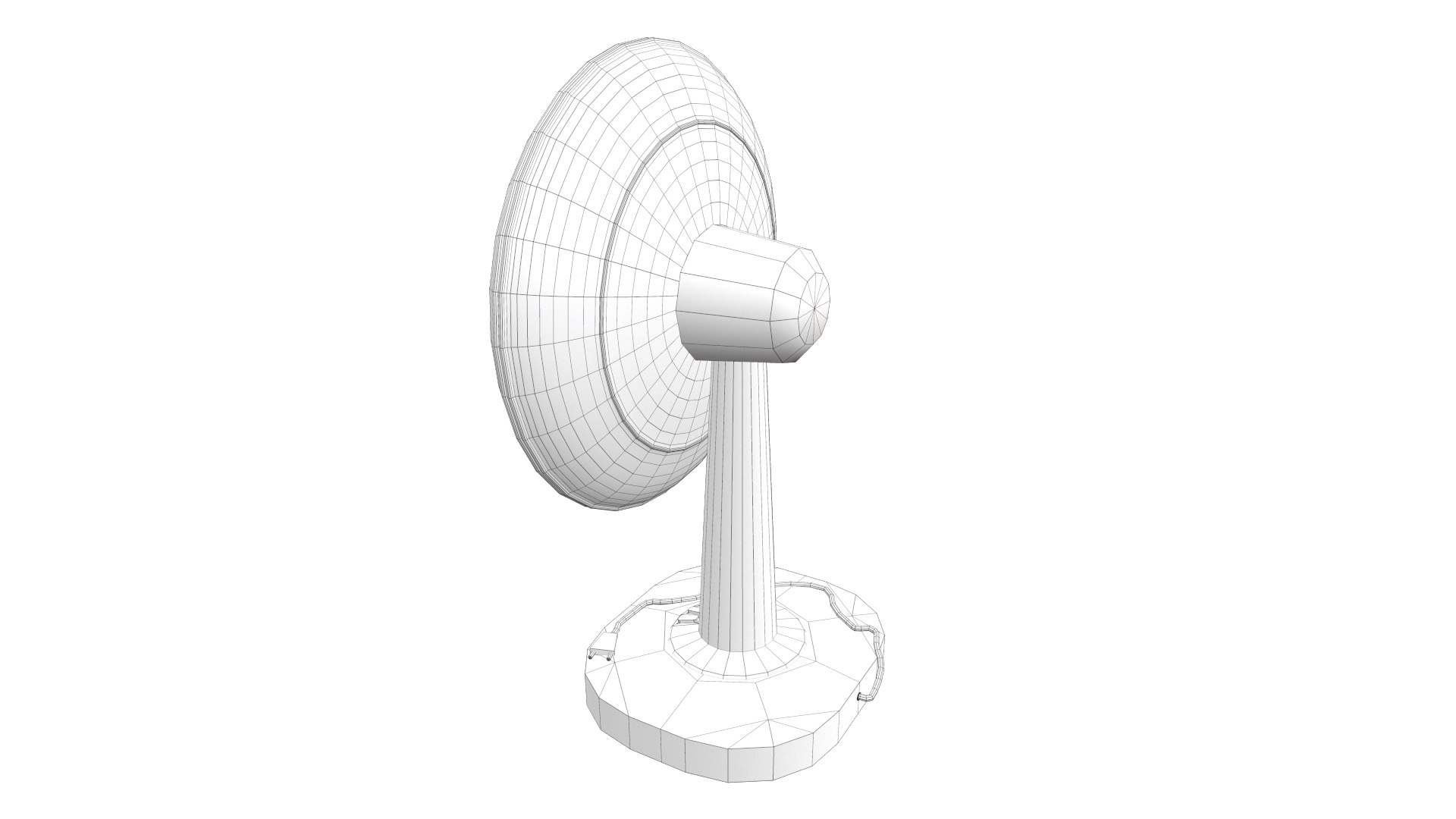 3D Table Fan - TurboSquid 1917810