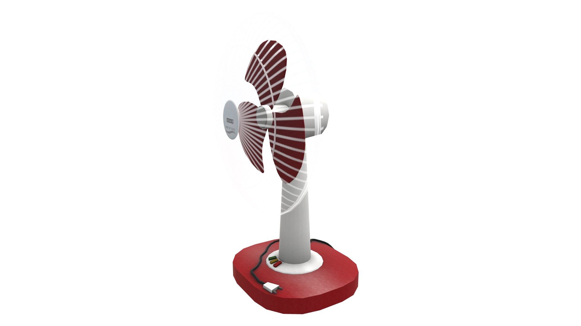 3D Table Fan - TurboSquid 1917810
