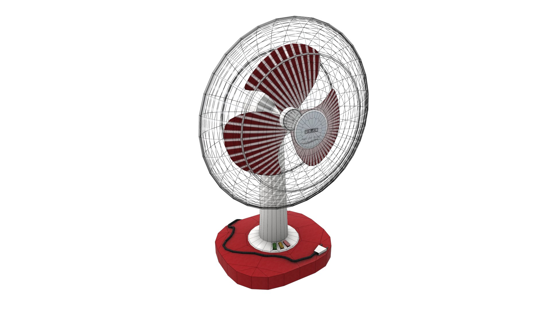 3D Table Fan - TurboSquid 1917810