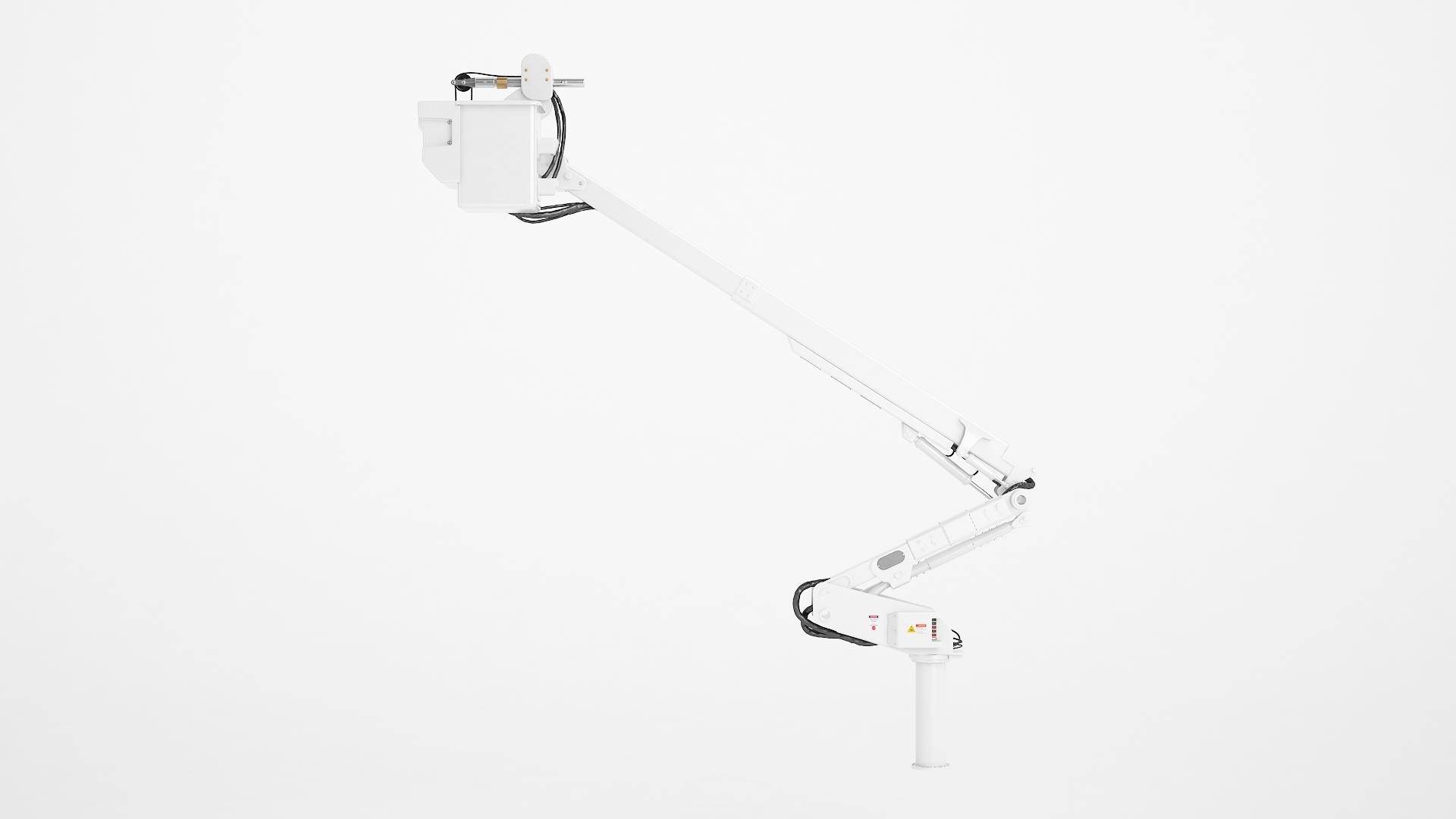 Articulating Bucket Truck Basket Crane 04 3D - TurboSquid 2127879