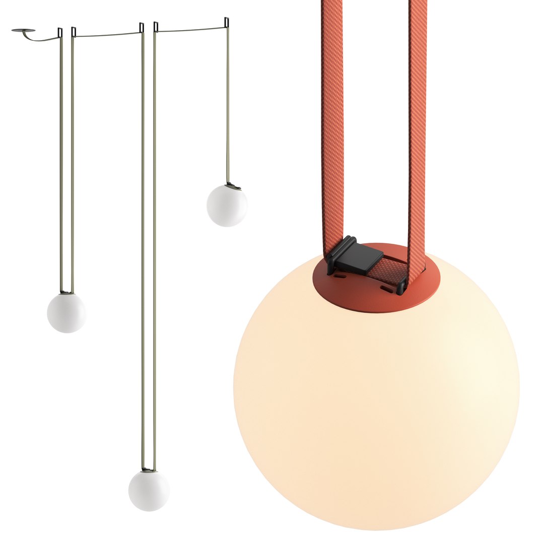 3D Vibia Plusminus Spheres - TurboSquid 1913445