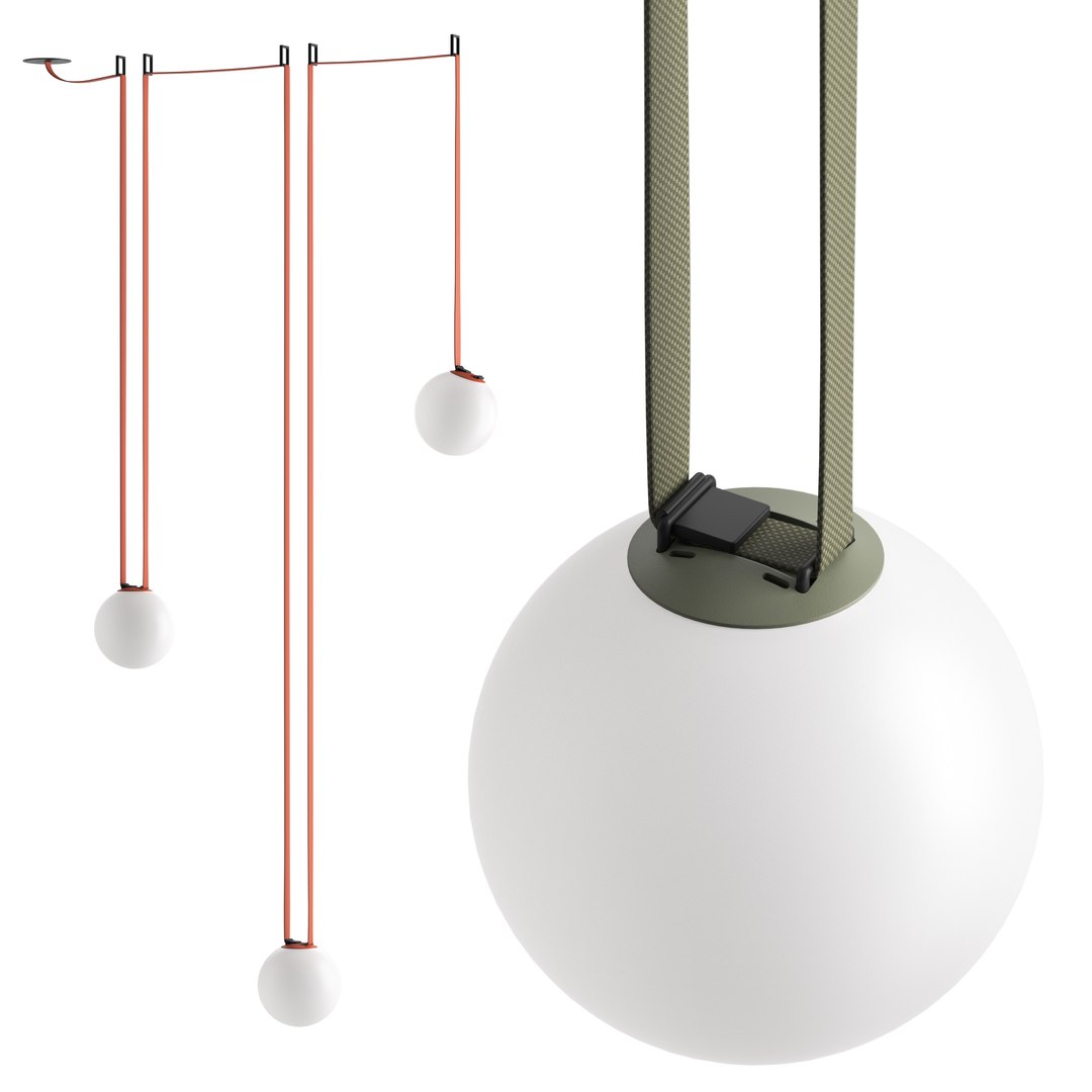 3D Vibia Plusminus Spheres - TurboSquid 1913445